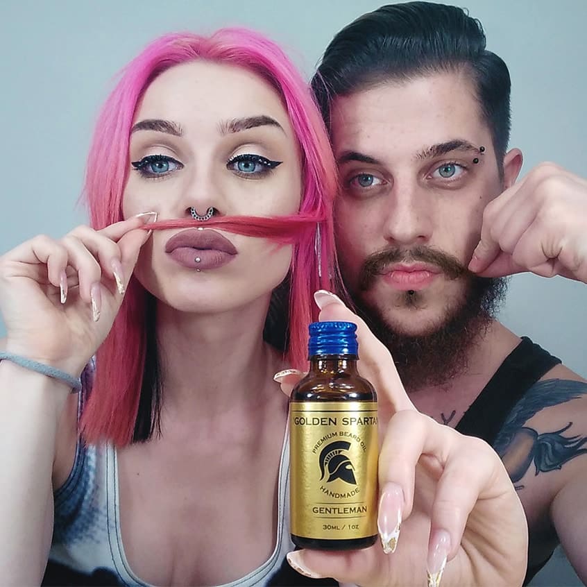 The Golden Spartan – beard, hair and tattoo care products